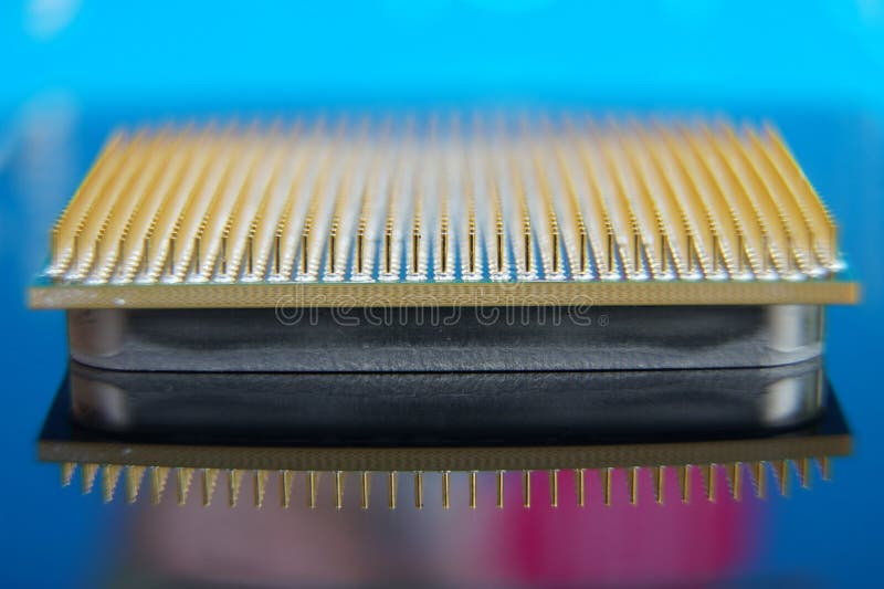 Close-up Photo of a Desktop Processor Stock Image - Image of equipment ...
