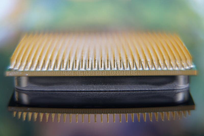 Close-up Photo of a Desktop Processor Stock Image - Image of ...