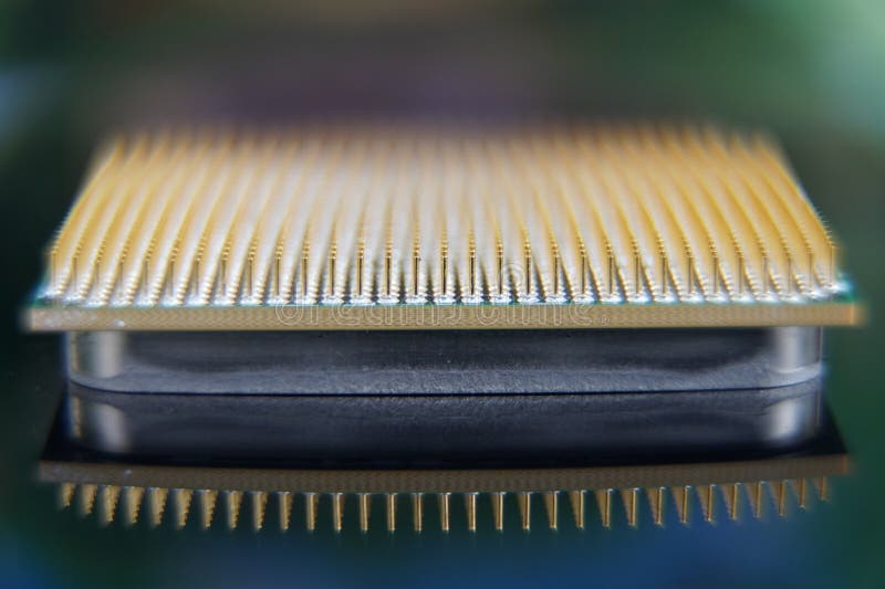 Close-up Photo of a Desktop Processor Stock Photo - Image of business ...