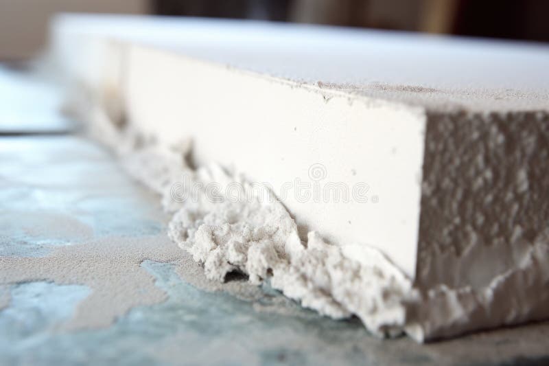 Close-up Photo of Drywall Joint Compound Stock Image - Image of ...