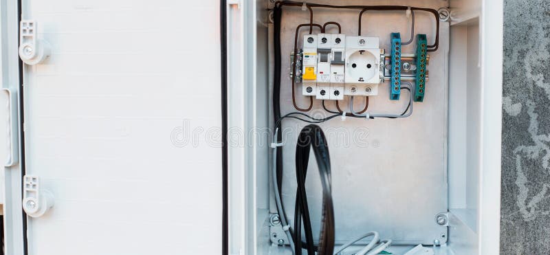 Close Up Photo of Electricity Box with Couter, Maintenance Concept ...
