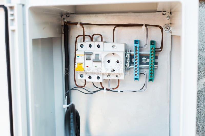 Close Up Photo of Electricity Box with Couter, Maintenance Concept ...