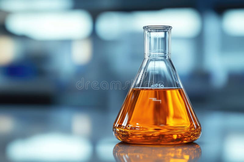 Close-up Photo of a Flask Filled with Liquid, Suitable for Use As a ...