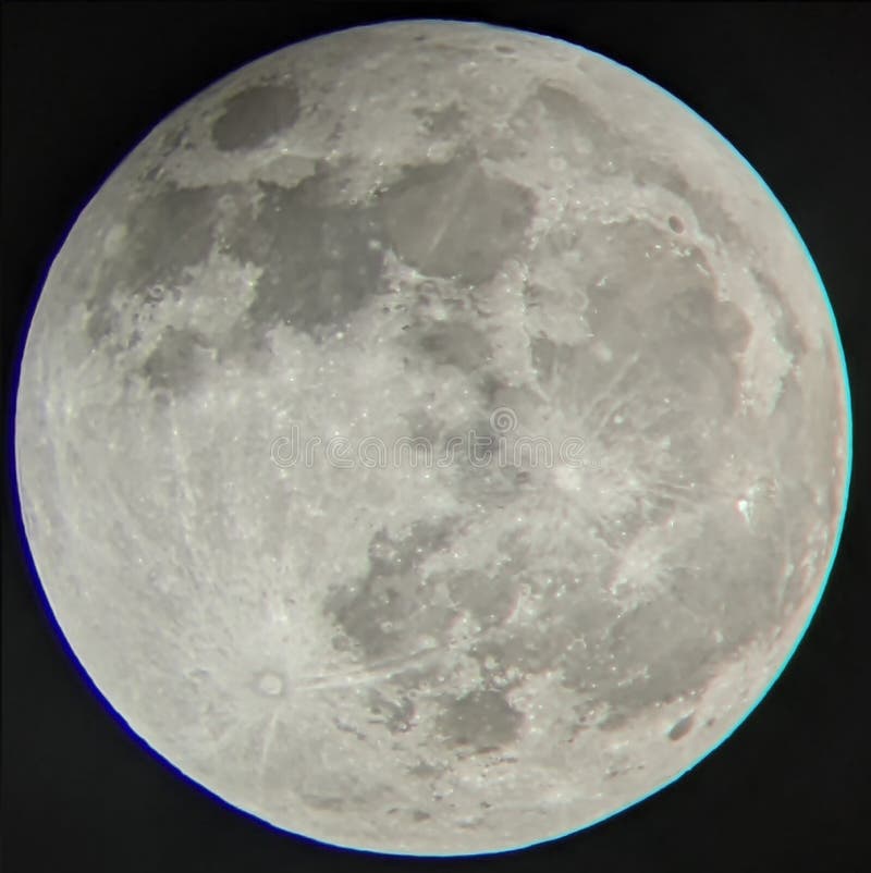 Close Up Photo of a Full Moon Stock Photo - Image of apollo, midnight ...