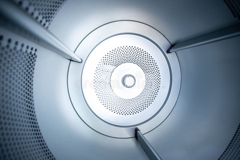 Close Up Photo of Inside Dryer Machine Drum Stock Image - Image of drum ...
