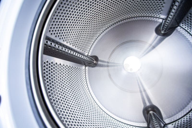 Close Up Photo of Inside Washing Machine Drum Stock Photo - Image of ...