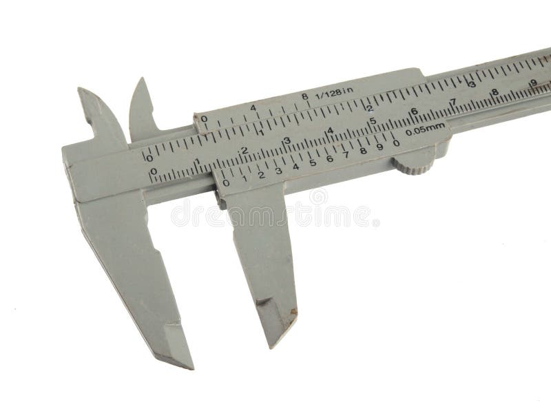 Close Up Photo of a Micrometer Stock Image - Image of engineering ...