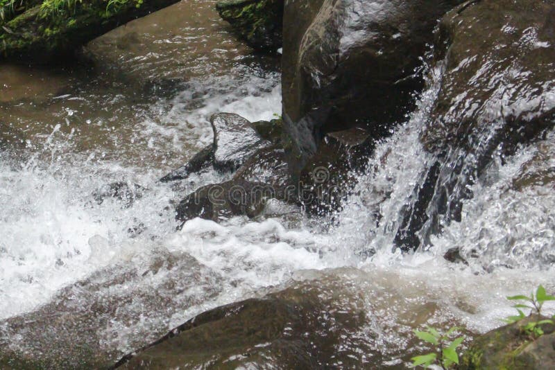 Close Up Photo of Natural Water Splash in the River Stock Photo - Image ...