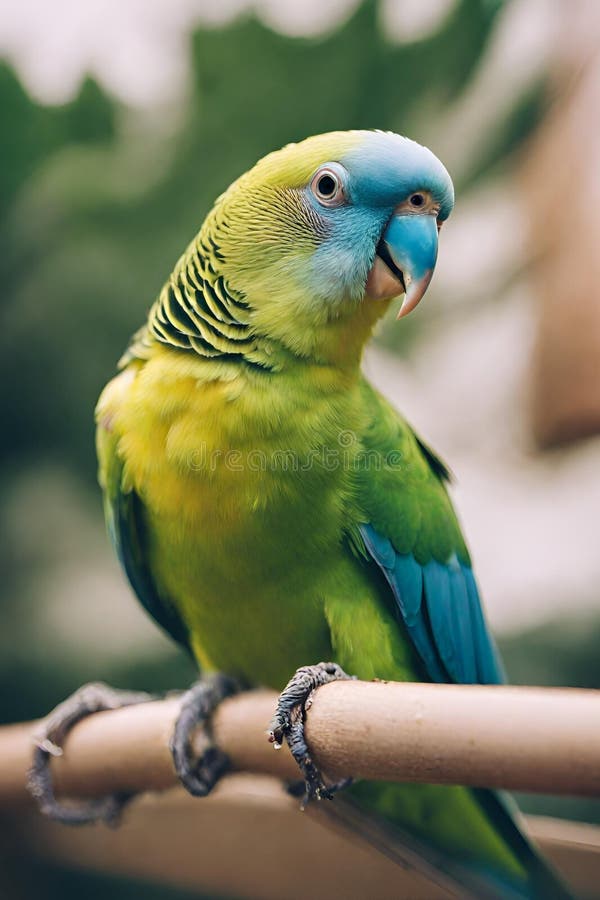 Vibrant Close-up Portrait of a Parakeet - Nature S Beauty Captured ...