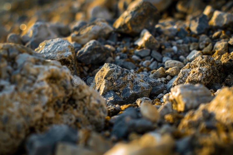 Close-up Photo of a Pile of Rocks Stock Photo - Image of outdoors ...
