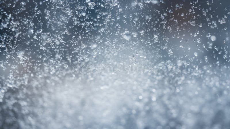 A Close Up Photo of Rain Falling on a Window Stock Illustration ...