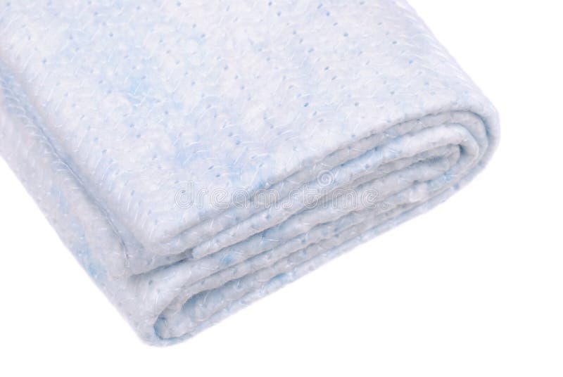 Close-up Photo of Rolled Up White Fabric Stock Photo - Image of heap ...