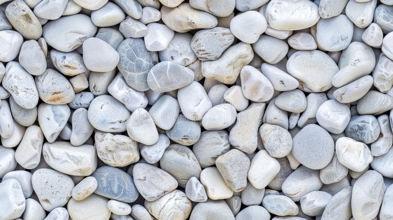 A Close-up Photo of Smooth, White Rocks on the Bank of a River SEAMLESS ...