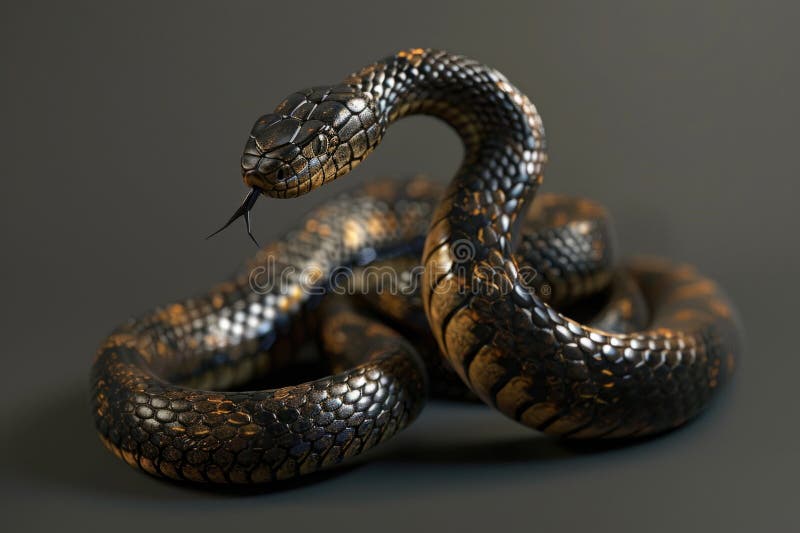 Close-up Photo of a Snake on a Table, Great for Editorial or ...