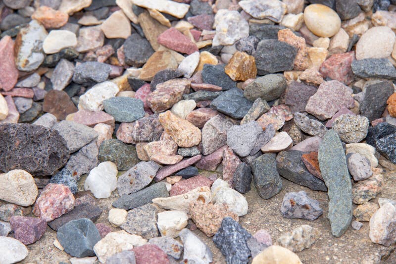 A Close-up Photo of the Stones is Nothing Superfluous Stock Image ...