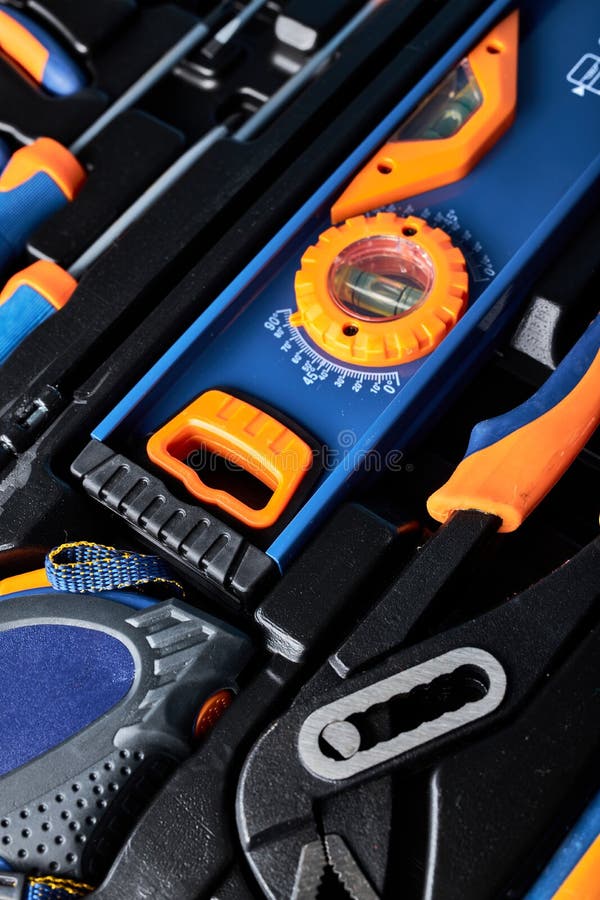 Close-up Photo of Tools for Repair, Instruments in Box Stock Photo ...