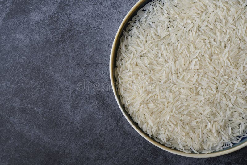 Close-up Photo of Uncooked Basmati Rice Stock Image - Image of ...