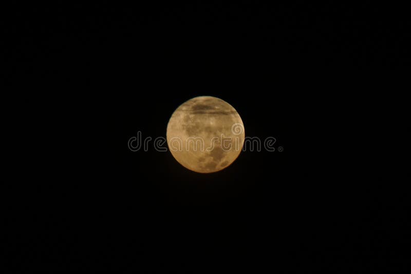 Close Up Photo of a Very Beautiful Full Moon Stock Photo - Image of ...
