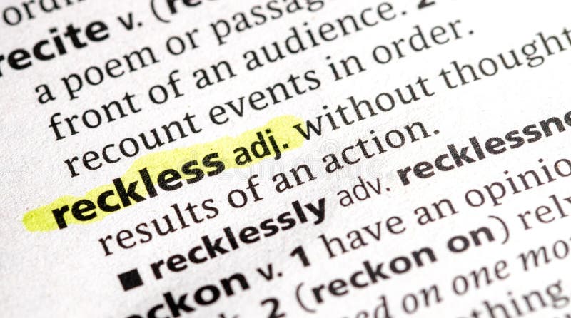 Reckless Word Stock Photos - Free & Royalty-Free Stock Photos from ...
