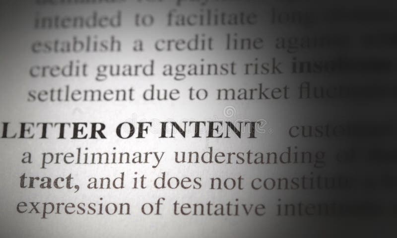 Letter of intent stock photo. Image of meeting, business - 308428646