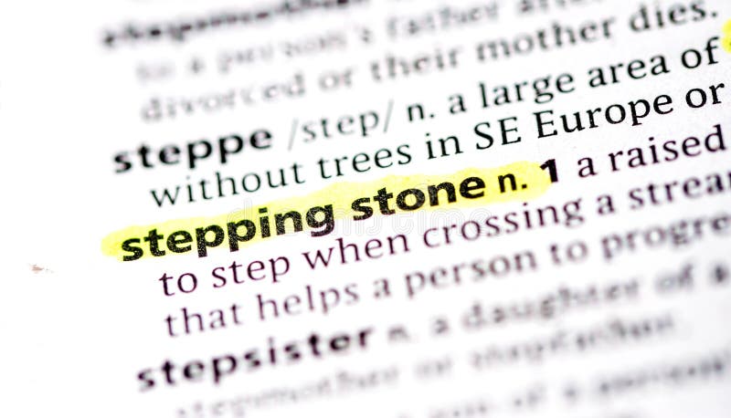 Stepping stone stock image. Image of close, progress - 288996643