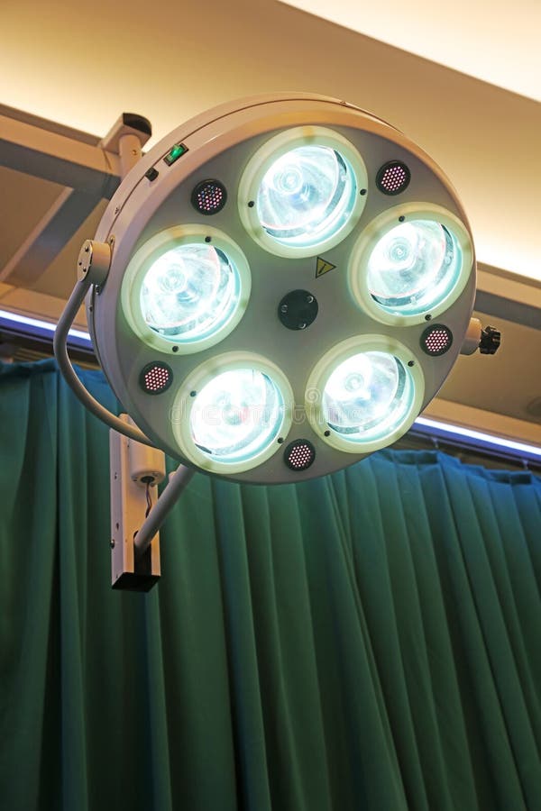 Medical operation lamp stock image. Image of healthcare - 384350031