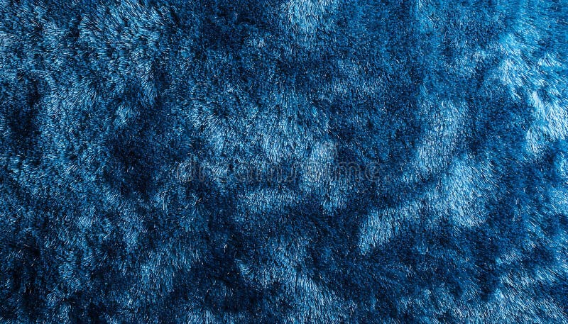 A Close Up Photograph Shows a Blue Rug Texture Up Close Stock Image ...