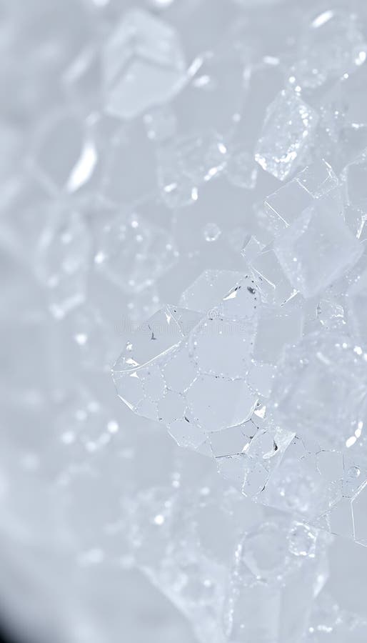 Close Up of Ice Cubes on a Table Stock Illustration - Illustration of ...
