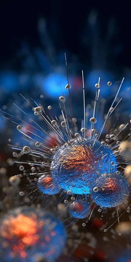 Close Up Photography Subatomic Particle Generative AI Stock ...