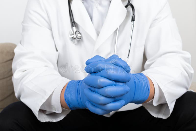 Close up physicians hands stock image. Image of person - 208106113