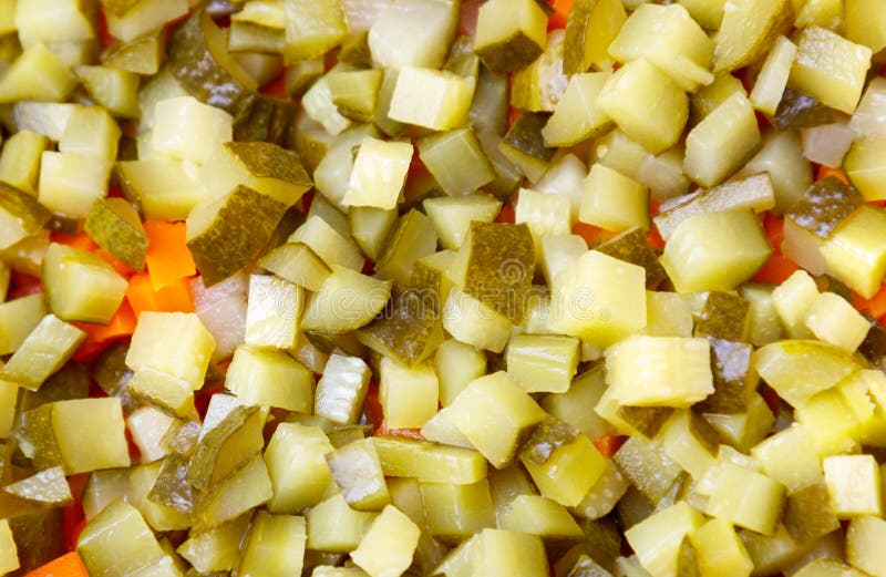 A Close Up of Pickles in a Bowl Stock Photo - Image of organic, meal ...