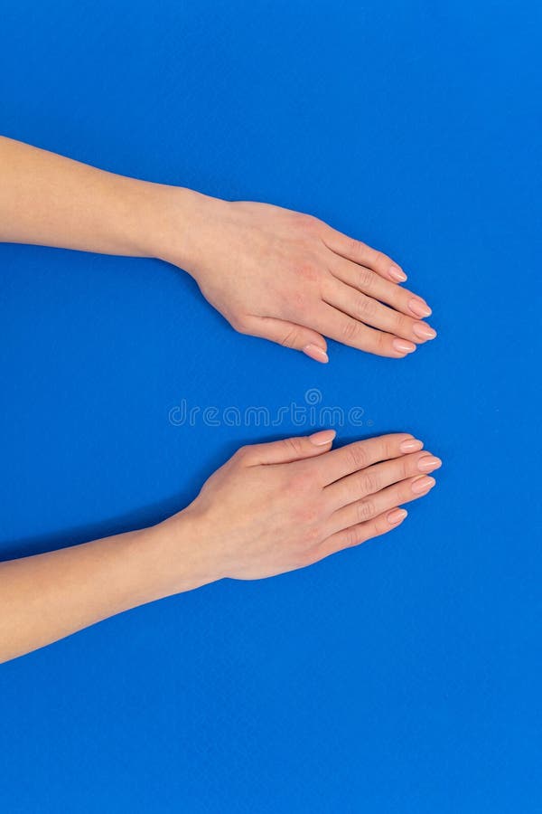Close Up Picture of Female Stretched Arms Stock Photo - Image of ...