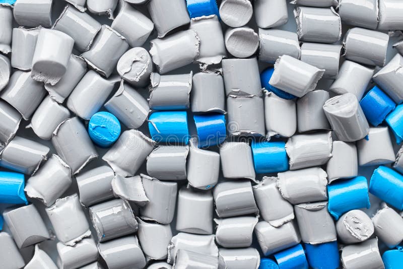 Close Up Picture of Polypropylene Pellets. Stock Image - Image of close ...