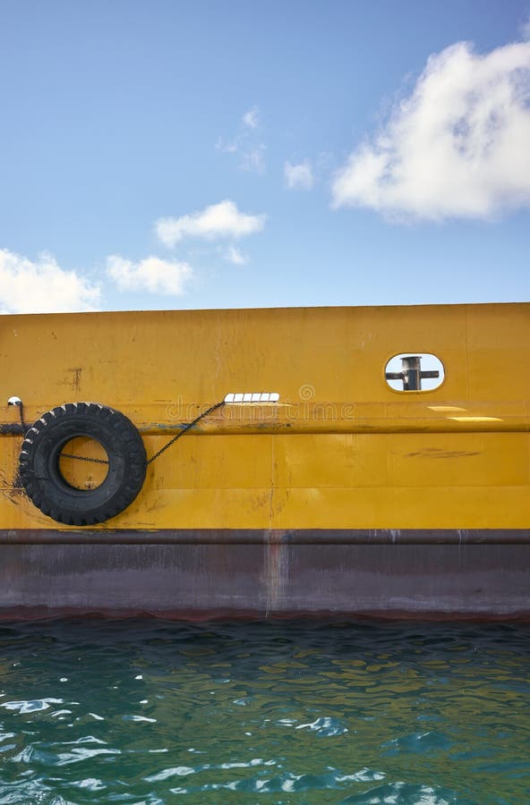 Close Up Picture of the Side of the Ship Stock Image - Image of vessel ...