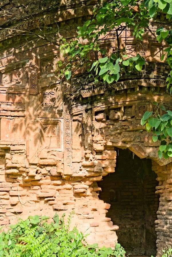 Close Up Picture of Very Old Decayed Brick Structure from Ancient Time ...