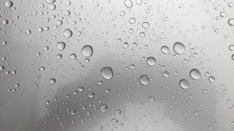 Close-up Pictures of Water Droplets on the Glass Stock Photo - Image of ...