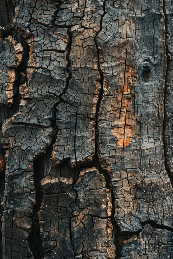 Close Up Piece Burned Wood Suitable Backgrounds Textures Stock Photos ...