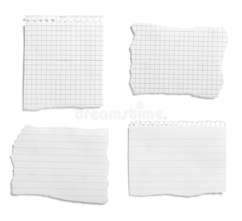 Piece of Paper Note Notepad Stock Image - Image of notepaper, memo ...