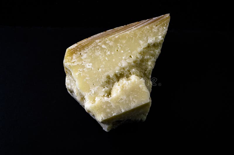 Close-up of a Piece of Parmesan Cheese on a Slate Tray Stock Photo ...