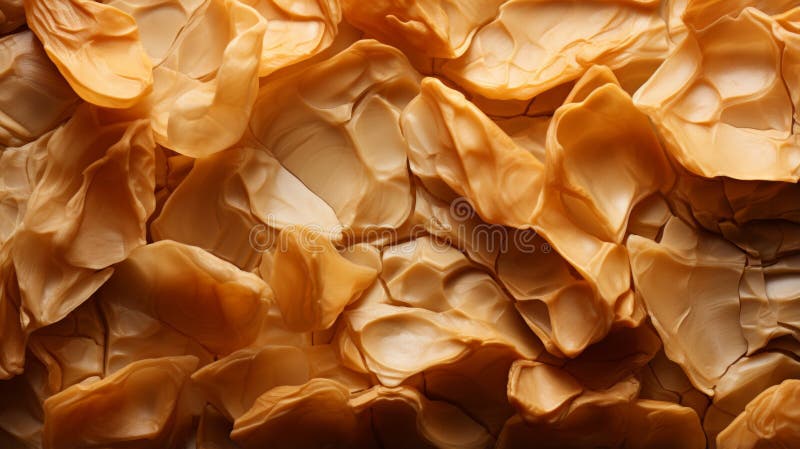 A Close Up of a Pile of Brown Objects Stock Illustration - Illustration ...