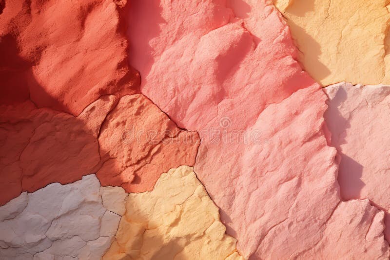 A Close Up of a Pile of Colored Sand Stock Illustration - Illustration ...