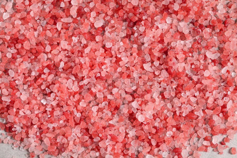 Close Up a Pile of Himalayan Pink Salt Stock Photo - Image of rock ...