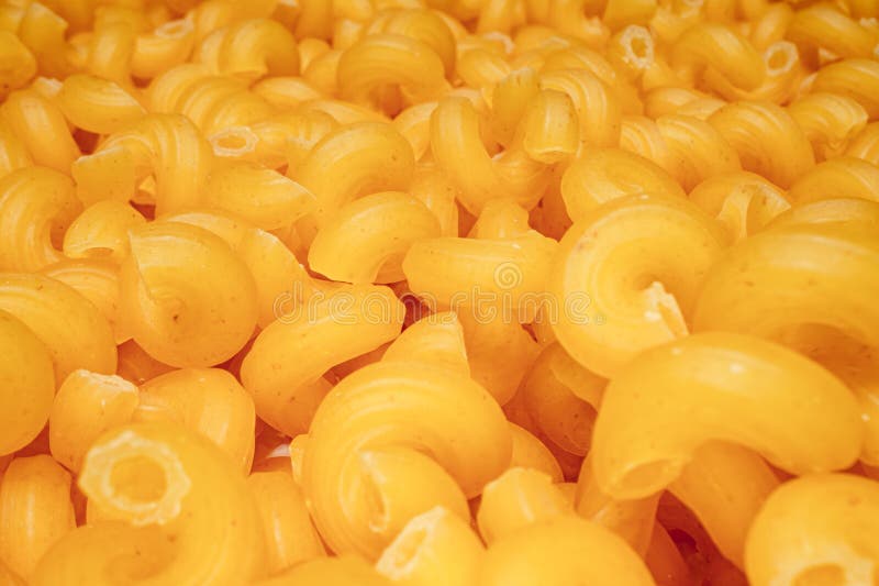 Pile of Raw Italian Fusilli Pasta Stock Photo - Image of carbohydrate ...