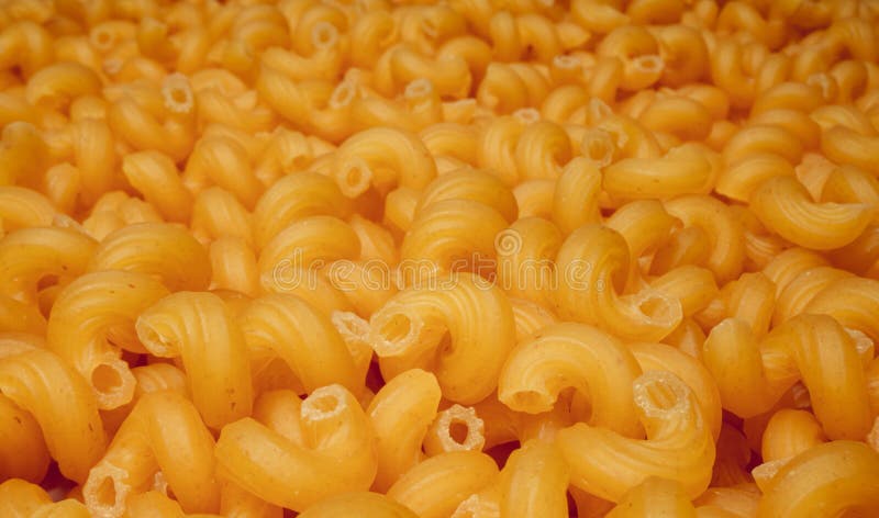 Pile of Raw Italian Fusilli Pasta Stock Photo - Image of carbohydrate ...
