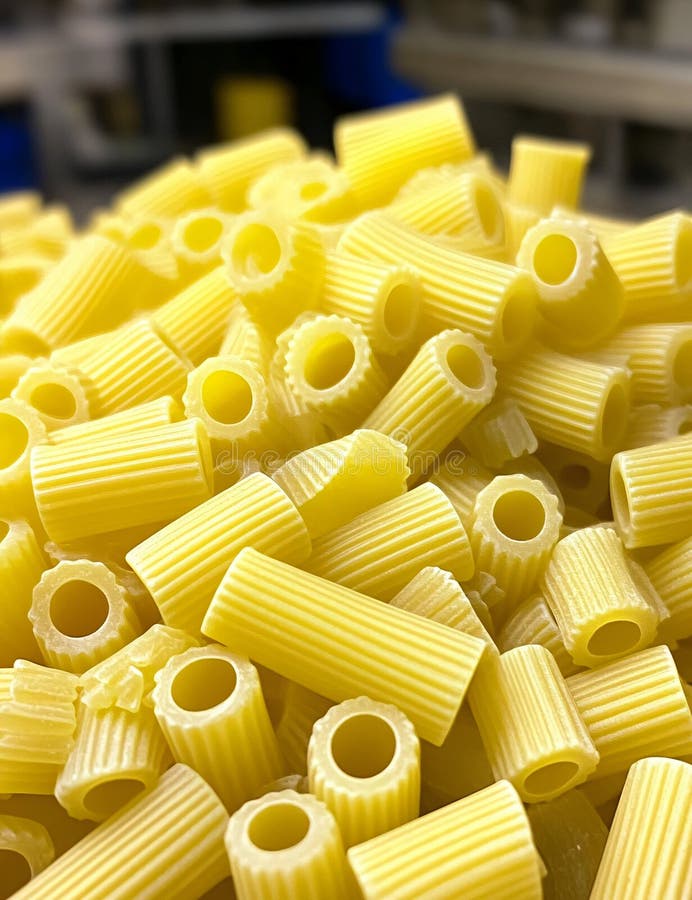 Close Up of a Pile of Raw Pasta Macaroni High Quality Image Stock ...