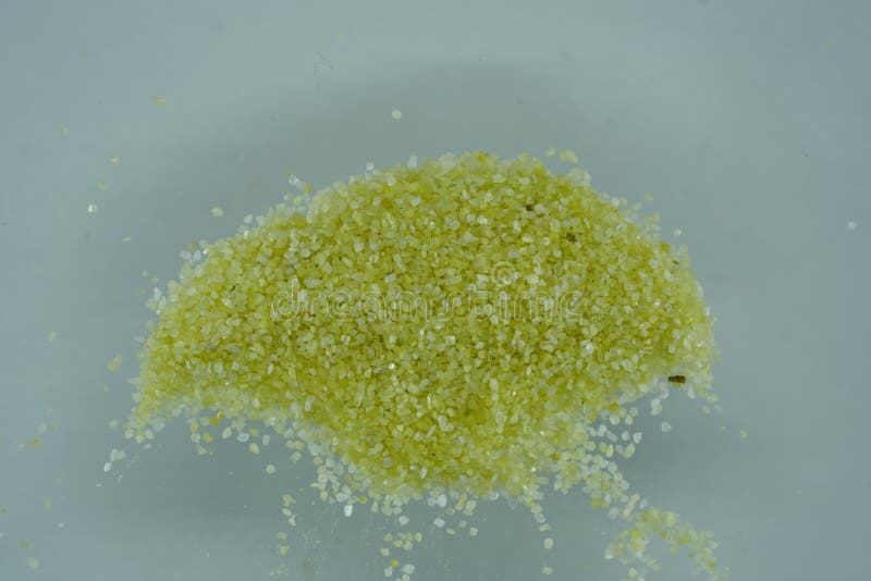 Close Up of a Pile of Yellow Sugar Stock Image - Image of sugar, macro ...