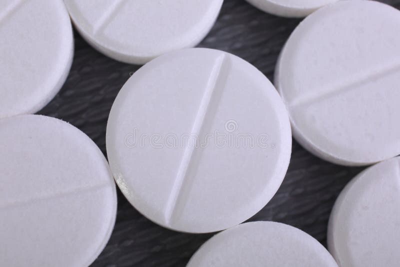 Close Up of Pills Capsule on White Background Stock Photo - Image of ...