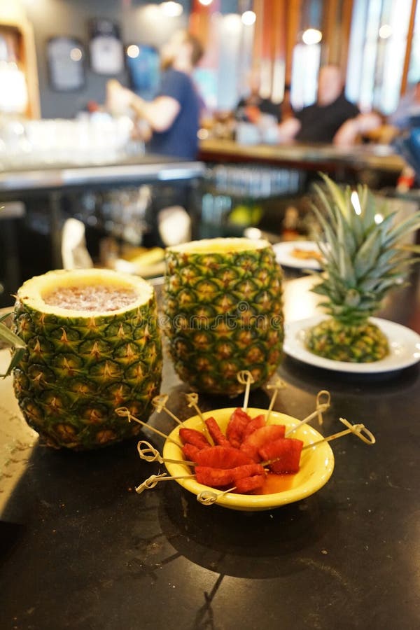 Close Up Pina Colada Cocktail Stock Photo - Image of drink, fresh: 375579236