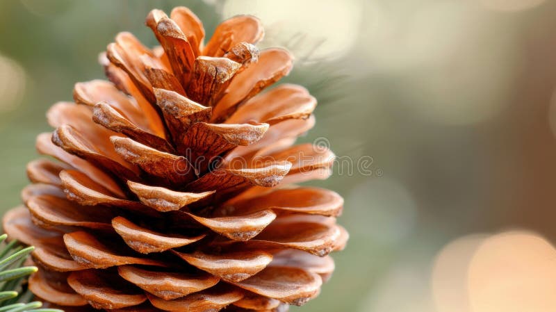 A Close-up of a Pine Cone, Showcasing Its Intricate Texture and Natural ...