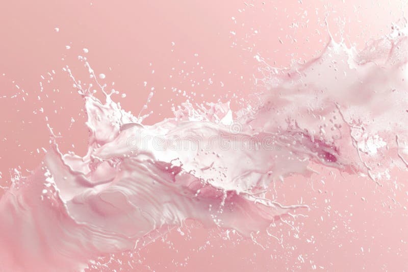 Close Up of Pink Background with Water Splash, Suitable for Various ...